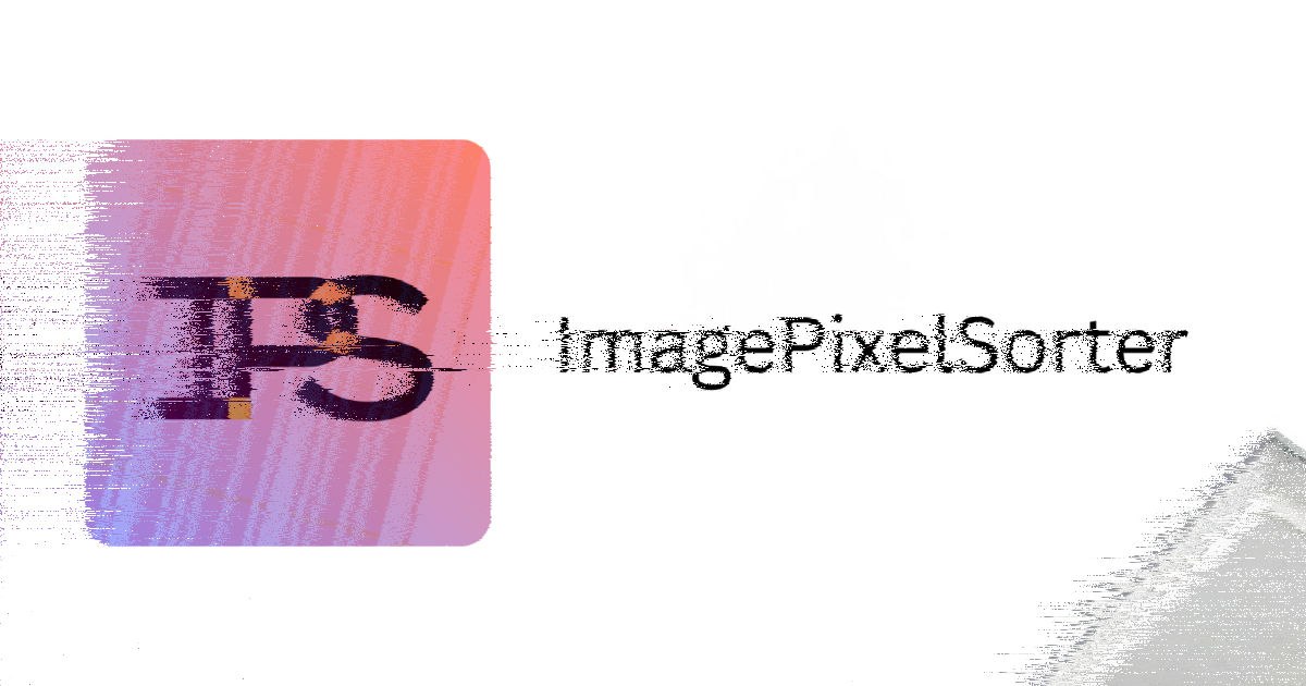 Image Pixel Sorter